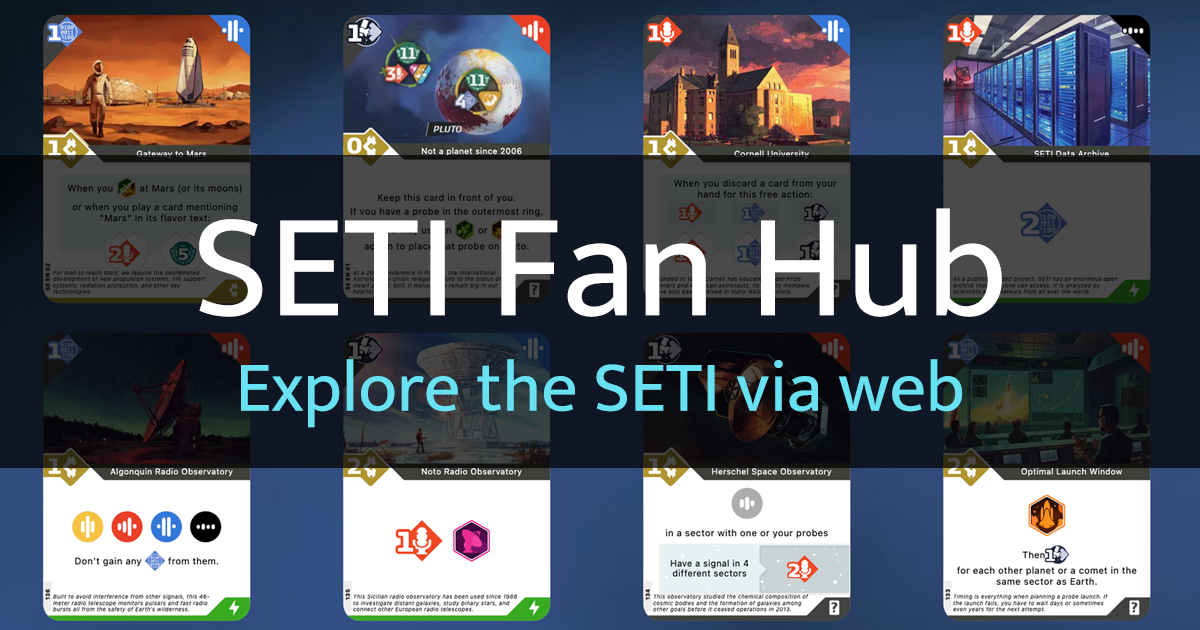SETI 基础: 卡牌模型 | Seti Fan Hub